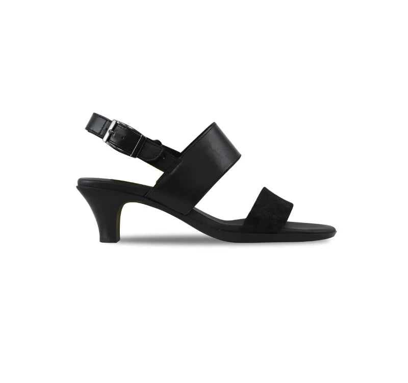 Munro Livia Black Combo Sandal (Women) – Cook and Love Shoes
